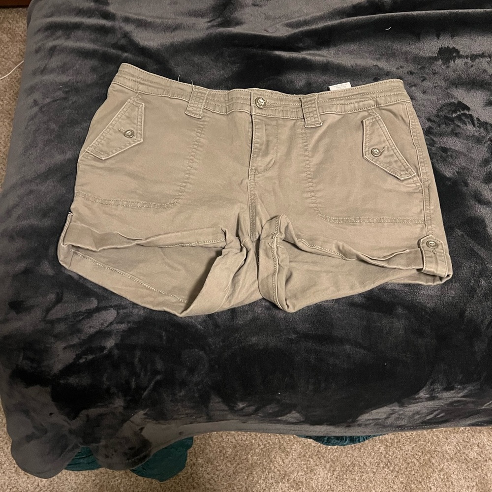 Torrid Military Short Shorts - Gem